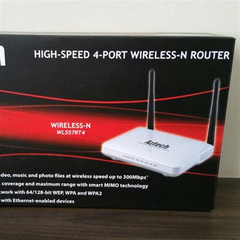 Aztech Wireless Router Computers Tech Parts Accessories Networking On Carousell
