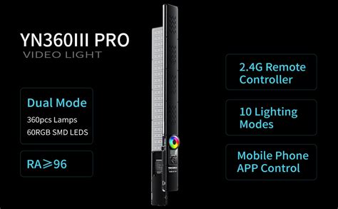 YONGNUO YN360 III PRO，Ice Light，LED Video Light