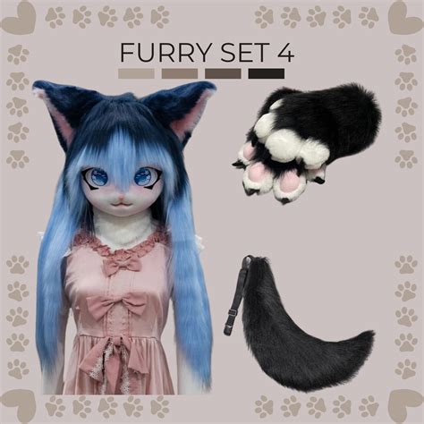 Furry Sets Etsy