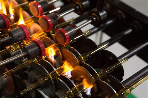 앰플 생산시설 동신관유리공업 주식회사