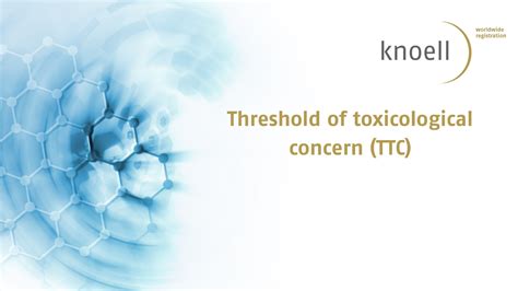 Threshold Of Toxicological Concern Ttc Cramer Classes