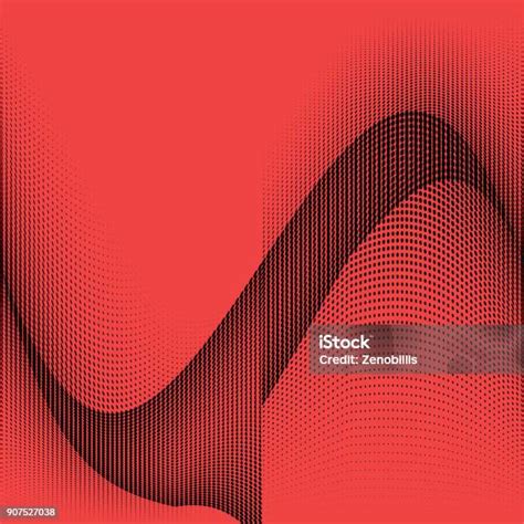 추상 흑백 하프톤 패턴입니다 동적 파 벡터 일러스트 도트 0명에 대한 스톡 벡터 아트 및 기타 이미지 0명 가리기 가리키기 Istock