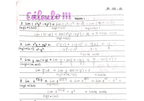 SOLUTION Calculus Iii Limits Exercises Studypool