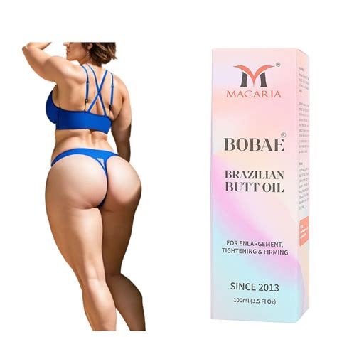Macaria Bobae Brazilian Butt Booty Oil For Big Butt Booty