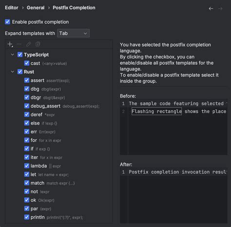 Code Completion Rustrover Documentation
