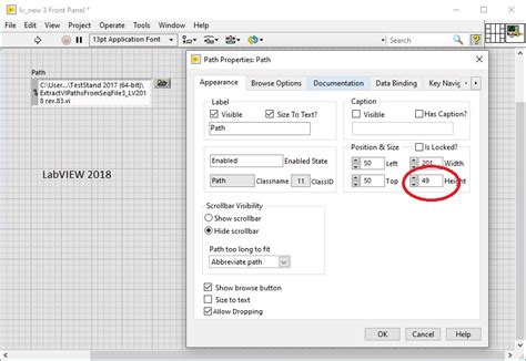 Bug Path Abbreviation Behaviour Page 2 Ni Community