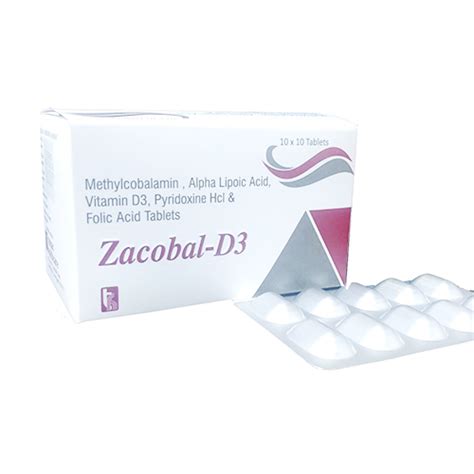 Zacobal D3 Tablets Trumac Healthcare