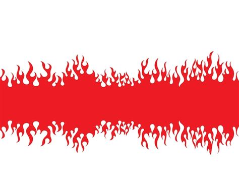화재 불꽃 벡터 일러스트 레이 션 프리미엄 벡터