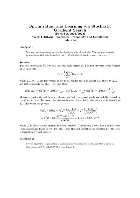 Tutorials 1 6 Optimization And Learning Via Stochastic Gradient Search Period 2 20232024