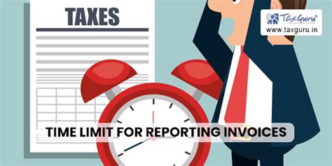Revised Advisory On Time Limit For Reporting Invoices On Irp Portal