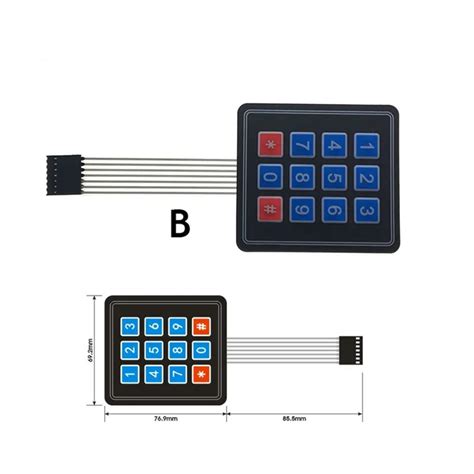 Oemodm Matrix Array Membrane Switch Keyboard Manufacturer
