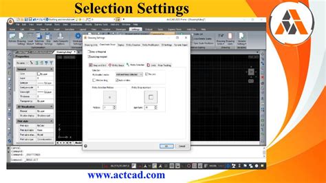 Actcad On Linkedin Actcad Selection Settings Update Intellicad11 Cadsoftware