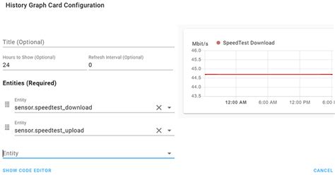 history graphs not displaying properly working configuration home