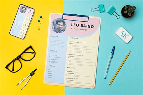 CV Project On Behance