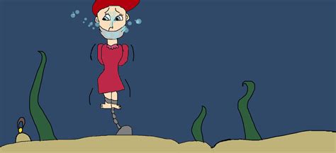 Princess Ariel Nightgowns Tied Up In The Deep By Mattjohn1992 On Deviantart