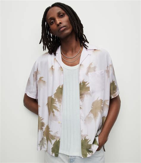 올세인츠 코리아 아일랜드 셔츠