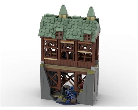 Lego Moc Hp Modular The Wooden Bridge By Gobsmack Rebrickable