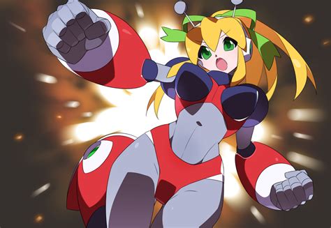 Roll And Hyper Roll Mega Man And More Drawn By Kaidou Zx Danbooru