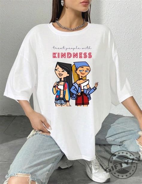 Total Drama Island Heather Lindsay Character Scene Shirt Ripped Off