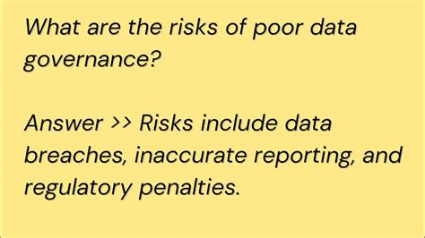 Data Governance Interview Questions And Answers Interview Preparation 2024 Youtube