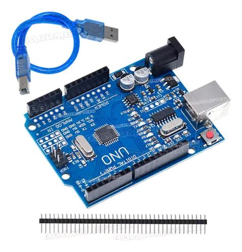 Kit 10x Placa Compatível Arduíno Uno R3 Atmega328 Smd Cabo Frete Grátis