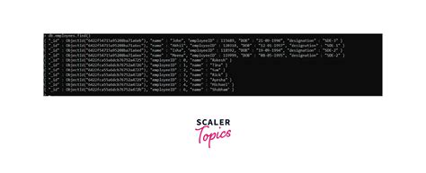 Importing Db And Collection In Mongodb Scaler Topics