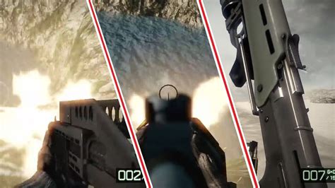 Battlefield Bad Company 2 All Weapons Showcase Youtube