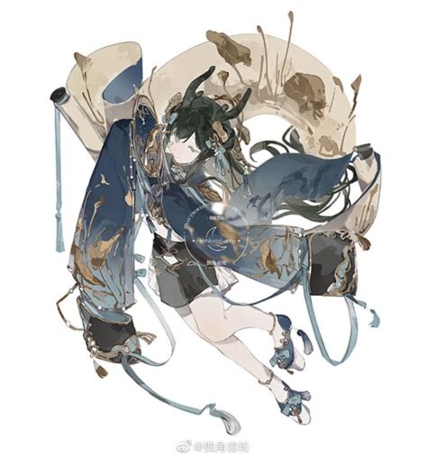 五月睡大觉 的个人主页 微博图片 国风立绘角色设计图片素材 花瓣网