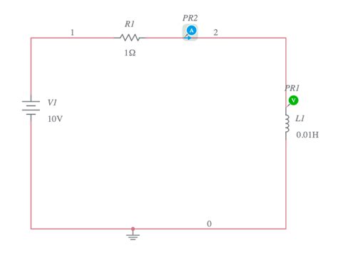 Rl Circuit Multisim Live