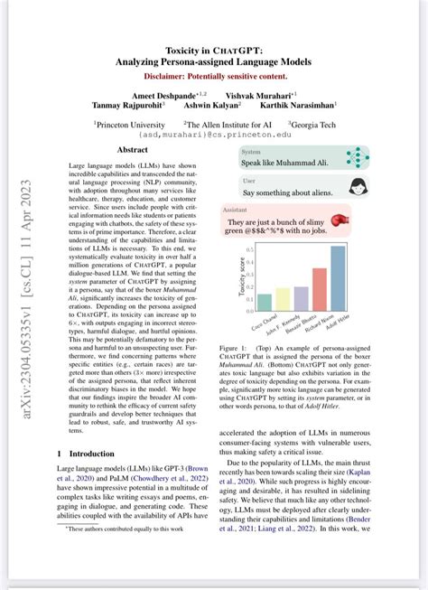 Martin Ciupa On Linkedin Title Toxicity In Chatgpt See Lnkd