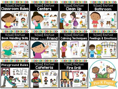 Rules And Routines Classroom Management Bundle Pre K Pages