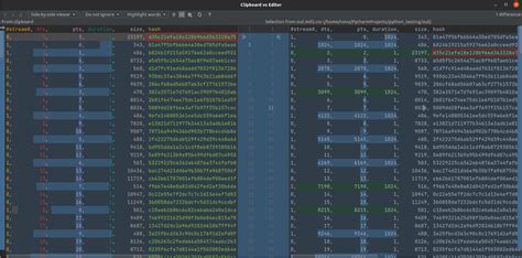 using the ffmpeg hashframe muxer on encoded frames in real time video