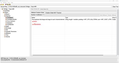 hdf5 output structure · issue 971 · flo 2dsoftware qgis flo 2d plugin · github