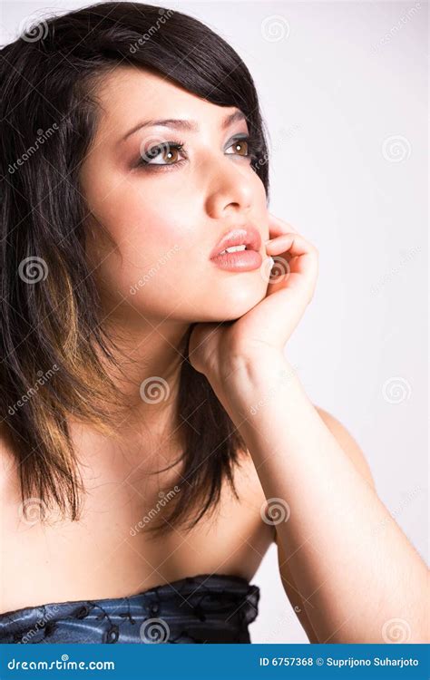 Belle Fille Asiatique Photo Stock Image Du Adulte Femelle