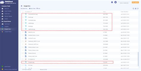 how to upload files to cloud services with multcloud