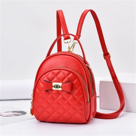 Jual Jt Red Tas Selempang Ransel Fashion Modis Wanita Cantik Grosirimpor Com