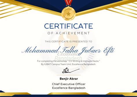 Talha Jubaer Efti On Linkedin Alhamdulillah ️ ️ I Have Got The Certificate For Completing The