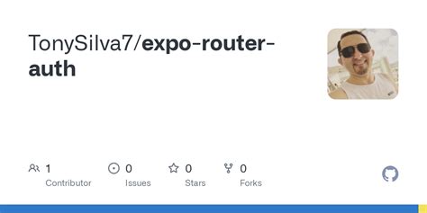 github tonysilva7 expo router auth