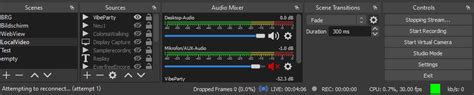 SRT OBS Unusable And Uncloseable After Starting Stream To Invalid Srt Server Issue