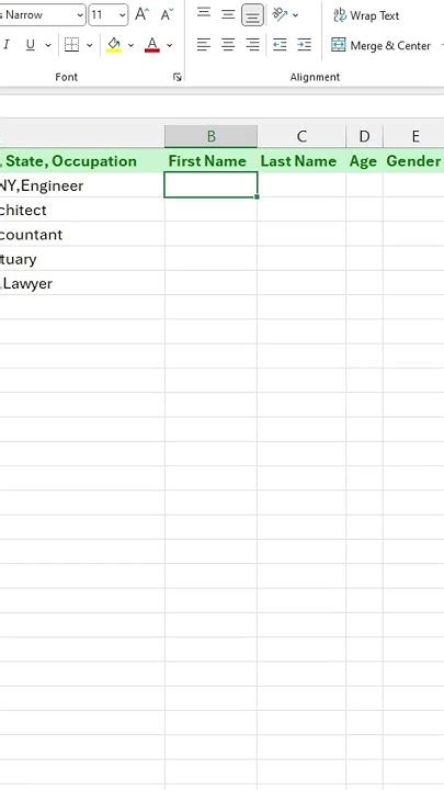New Excel Function How To Use Textsplit Youtube