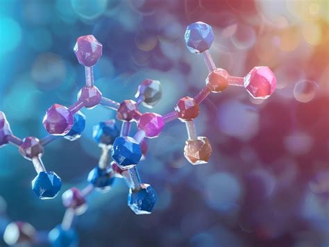 Abstract Structure Background Of Molecule Or Atom Molecular Structure Structural Chemical