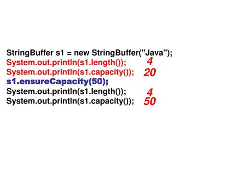 Ppt Stringbuffer Class In Java Powerpoint Presentation Free Download