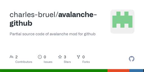 Github Charles Bruelavalanche Github Partial Source Code Of Avalanche Mod For Github