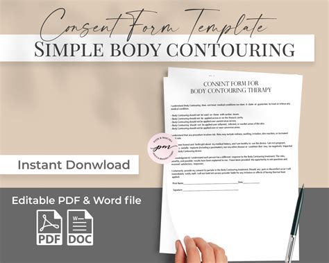 Body Contouring Consent Form At Bettie Dehart Blog
