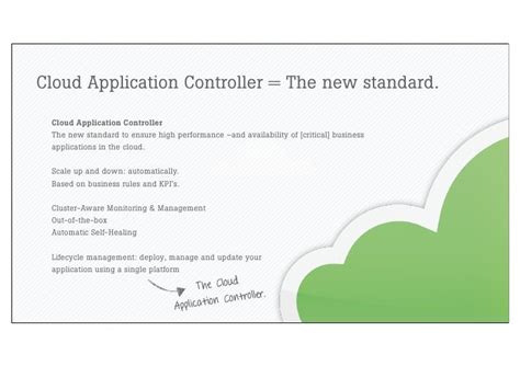 Auto Scaling In The Cloud The Cloud Application Controller