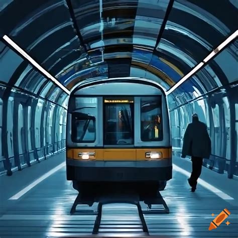 Demand Responsive Transit System Integrated Into Public Transport On Craiyon