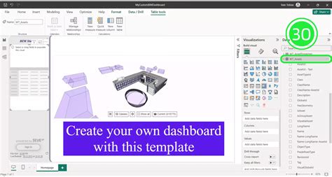 build a bim spatial tree in power bi in 5 minutes