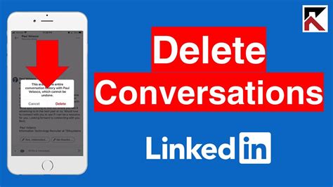 How To Delete Conversations On LinkedIn App YouTube
