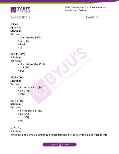 Ncert Solution Class 7 Maths Chapter 2 Exercise 2 4