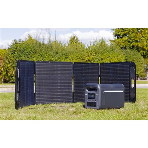 Sealey Dellonda Portable Power Station 1800w And Etfe Foldable Solar